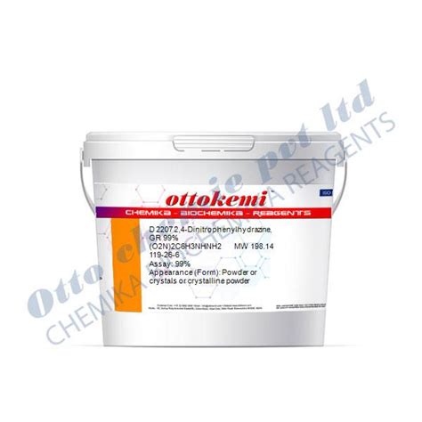 24 Dinitrophenylhydrazine Gr 99 119 26 6 India Otto Chemie Pvt Ltd