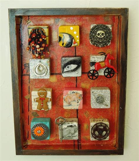 Obtainium Art A Gallery Of Assemblage Works Assemblage Boxes