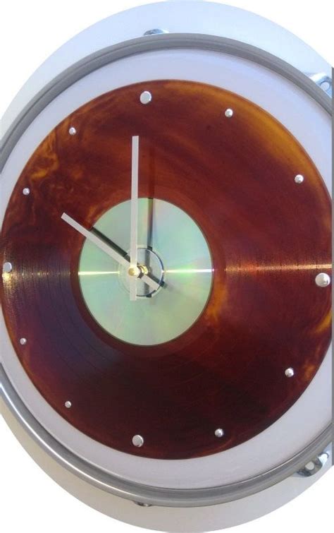 Pin On Custom Drum Skin Clocks