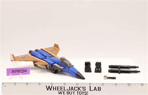 Dirge 100 Complete Vintage 1985 G1 Transformers Hasbro Action Figure Wheeljacks Lab