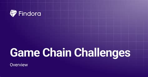 Game Chain Challenges Findora Wiki Game Chain Challenges Findora Wiki