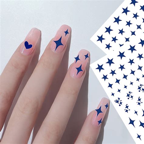 Acrylic Nail Designs With Stars