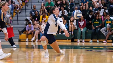 Eike Delivers In The Fifth Set Of Navy Volleyball Victory Naval