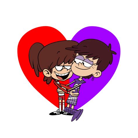 Lynn Loud Hugging Luna Loud By Aaronmitchell05 On Deviantart