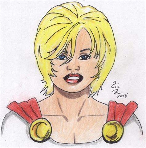 Powergirl Fan Art Sketches Art Fan Art