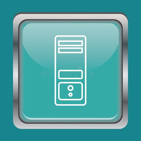 Computer Case Vector Illustration Decorative Design Stock Vector Illustration Of Computers