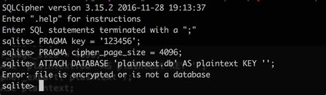 数据库如何解密 Issue Tencent wcdb GitHub