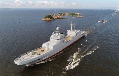Snafu Pyotr Morgunov Ivan Gren Class Landing Ship On Exercise In