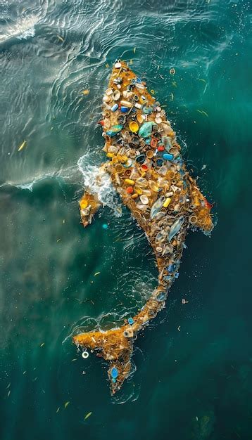 Free Photo Fantasy Fish Made Of Plastic