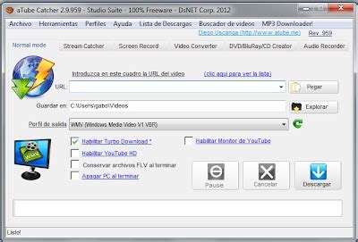 Descarga Videos De Youtube Atube Catcher