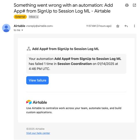 Can I Customize The Something Went Wrong Emails I Get From