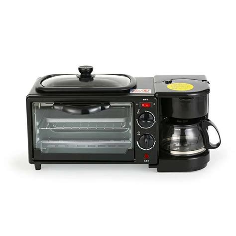 가정용 자동 제빵기 다기능 토스터 3 In 1 아침 식사 기계 타이밍 소형 오븐 Hl 9l K Zg 1050w
