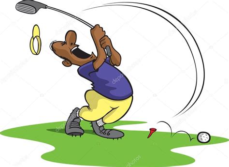 Goofy Golfer Whiffs Stock Vector Image By ©toonerman 31896361