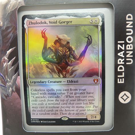 Mtg Commander Masters Deck Eldrazi Unbound Precon Madtoyz