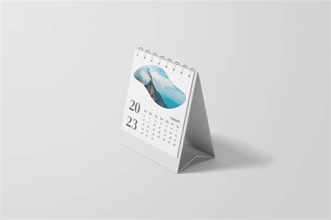 Square Desk Calendar Mockup Product Mockups Ft Calendar And Psd