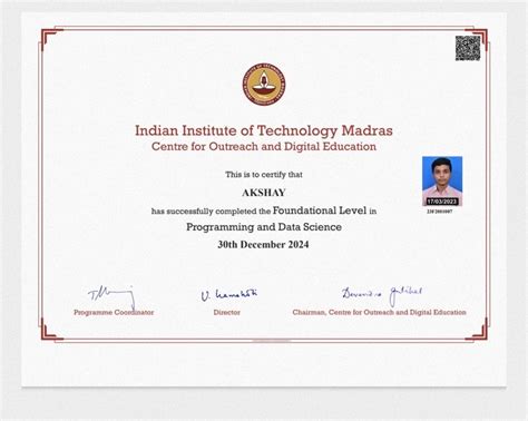 Datascience Programming Iitmadras Achievement Learningjourney Dataanalysis