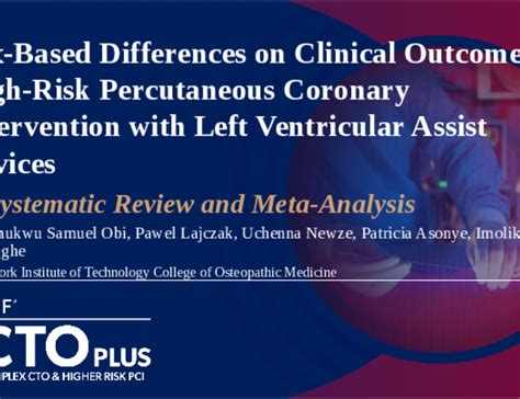 Sex Based Differences On Clinical Outcomes In High Risk Percutaneous