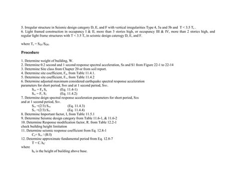 53681294 Asce 7 Seismic Examplepdf Geology Science