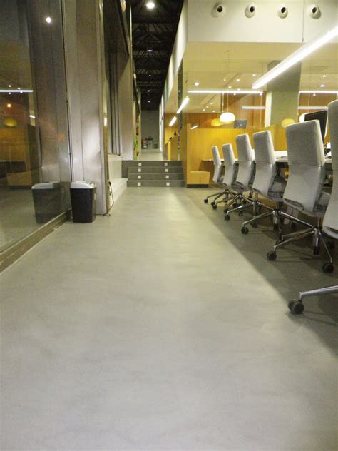 Gray Microcement Floors Microcemento Stnresistone Microcement