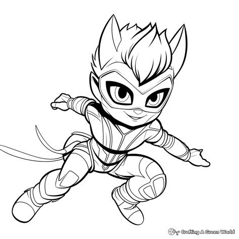 Pj Masks Coloring Pages Free And Printable