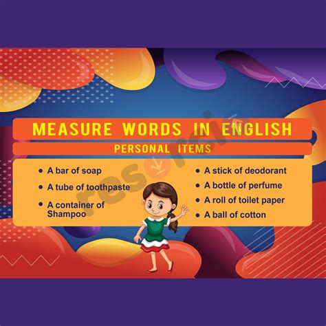 Measure Words In English 05
