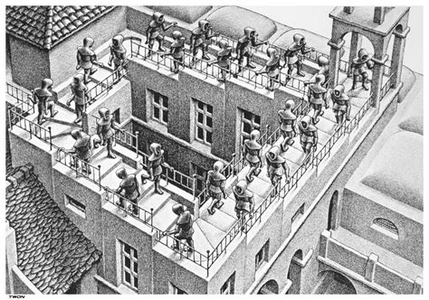 Mc Escher And The Art Of Perception Theory Of Holistic Perspective
