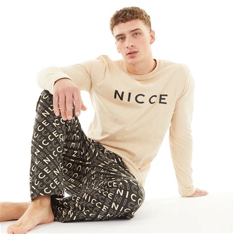 Buy Nicce Mens Mateo Set Black Aop