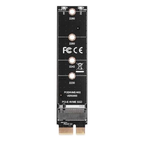 Jual PCI Express X1 M.2 NVMe SSD NGFF M Key M2 ADAPTER PCIE DESKTOP PC ...