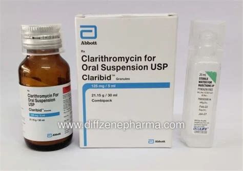 Clarithromycin Oral Suspension At ₹ 110box Clarithromycin Dry Syrup