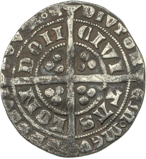 Edward Iii 1327 33 Silver Groat Of London Pre Treaty Period Series D