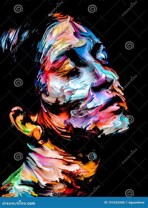 Globalization Of Inner Colors Stock Illustration Illustration Of