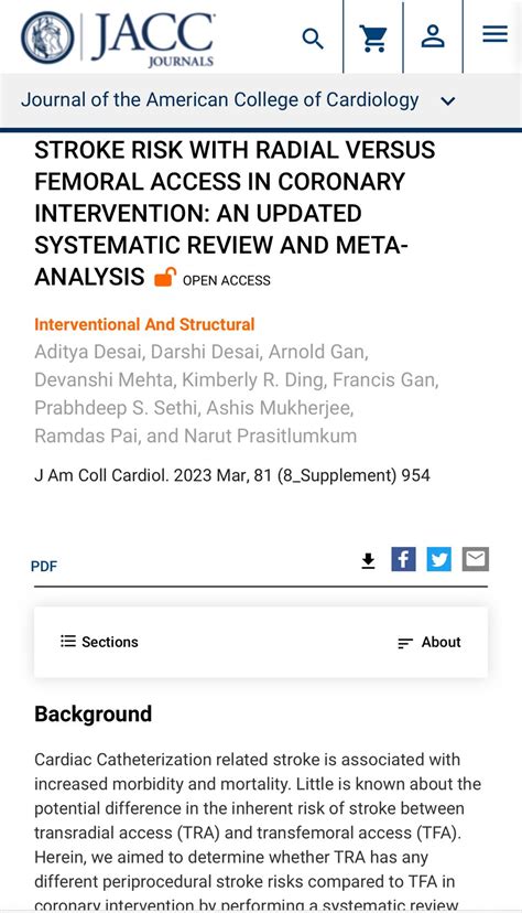 Aditya Desai On Linkedin Research University Cardiology Jacc Ucrsom