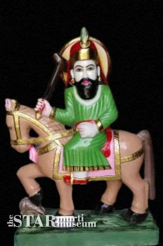 White Marble Peer Baba Statue For Temple And Home At ₹ 111000piece In