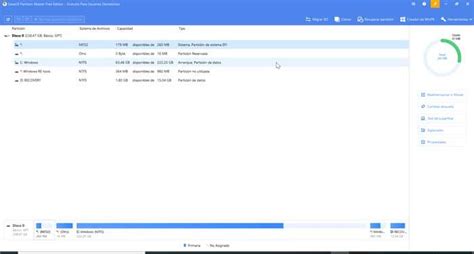 Formatea Y Crea Particiones Con Easeus Partition Manager Setron Sistemas Informáticos Sl