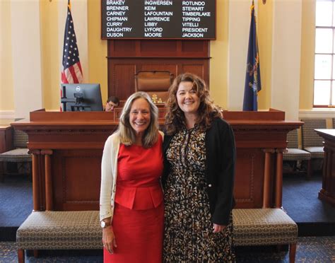 Sen Daughtry Celebrates Confirmation Of The Appointment Of Beth Ahearn Of Freeport To The