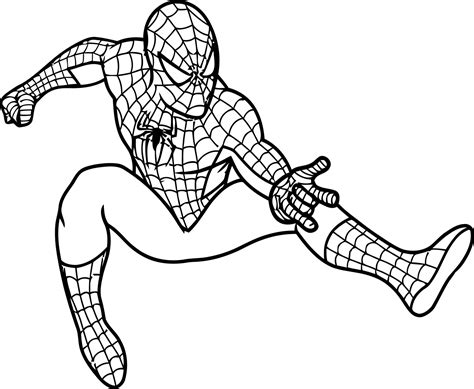 Spider Man Coloring Pages