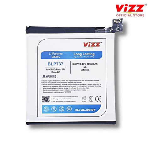 Jual Vizz Baterai Oppo Blp Batre Reno F Reno Z Shopee Indonesia