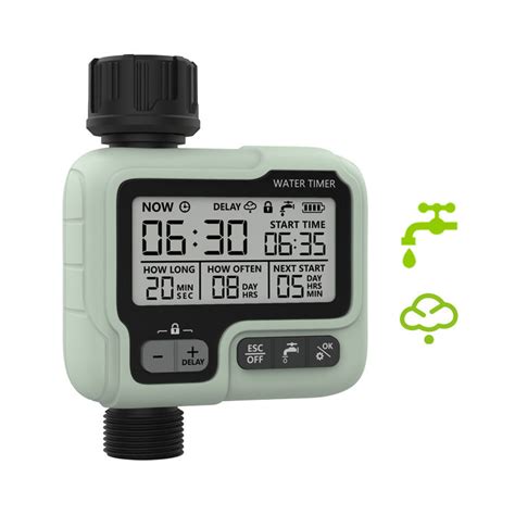 Smart Automatic Garden Tap Timer Irrigation Watering Controller Hct 322