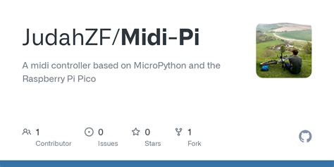 Github Judahzfmidi Pi A Midi Controller Based On Micropython And The Raspberry Pi Pico