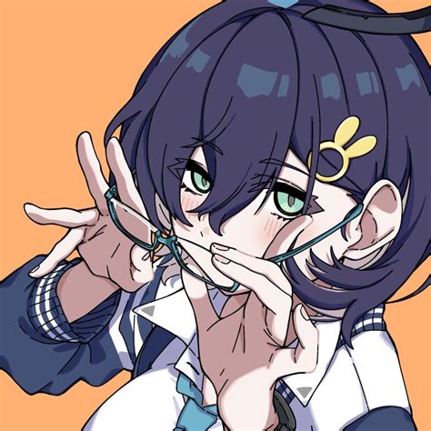 Pusen Puuu Sen555 Chihiro Blue Archive Blue Archive Absurdres Highres 1girl Aqua