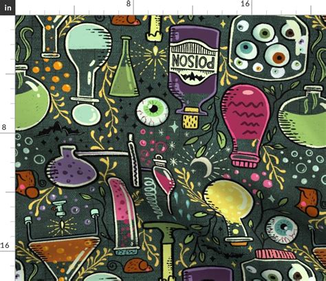 Mad Science Extra Large Fabric Spoonflower