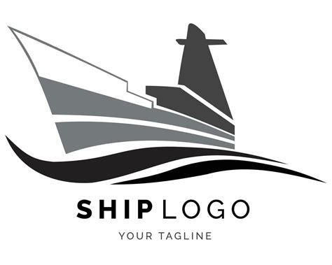 Ship Logo Vector Design 25253446 Vector Art At Vecteezy