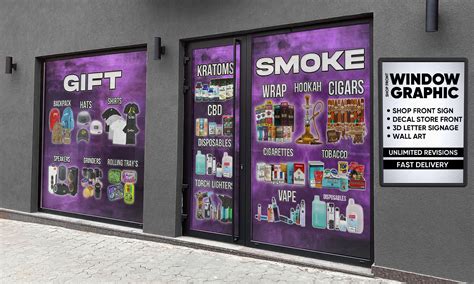Storefront Window Decals And Retail Window Graphics