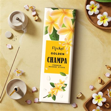 Golden Champa Rocket Agarbatti