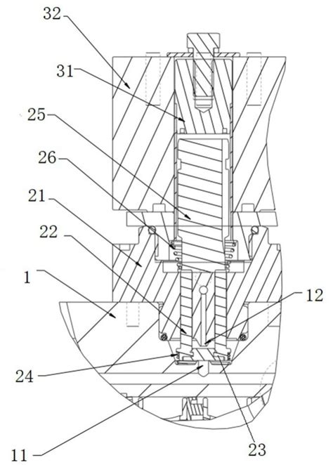 电磁阀手动开关结构的制作方法