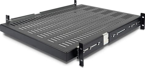 Startech 2u Sliding Vented Shelf 19in 50lb 24in Deep