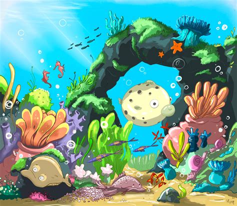 Under The Sea By Mynq On Deviantart