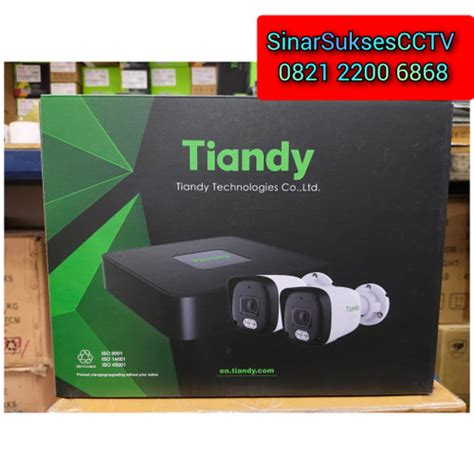 Jual Tiandy Tc Kit 4 Tiandy Ip Cam 2mp Tc C321n 4 Unit Tiandy Nvr 4