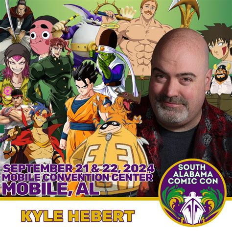 South Kyle Hebert Guest Spotlight South Alabama Comic Con September 21 And 22 2024 Kyle Henry