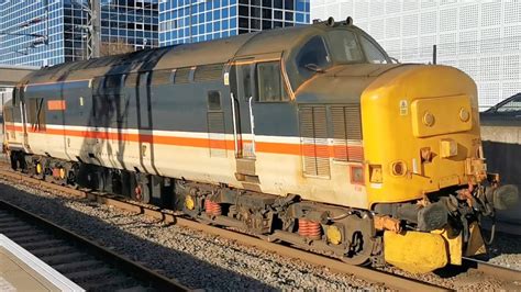 Drs Class 37 37419 Carl Haviland Passes Milton Keynes Central Light